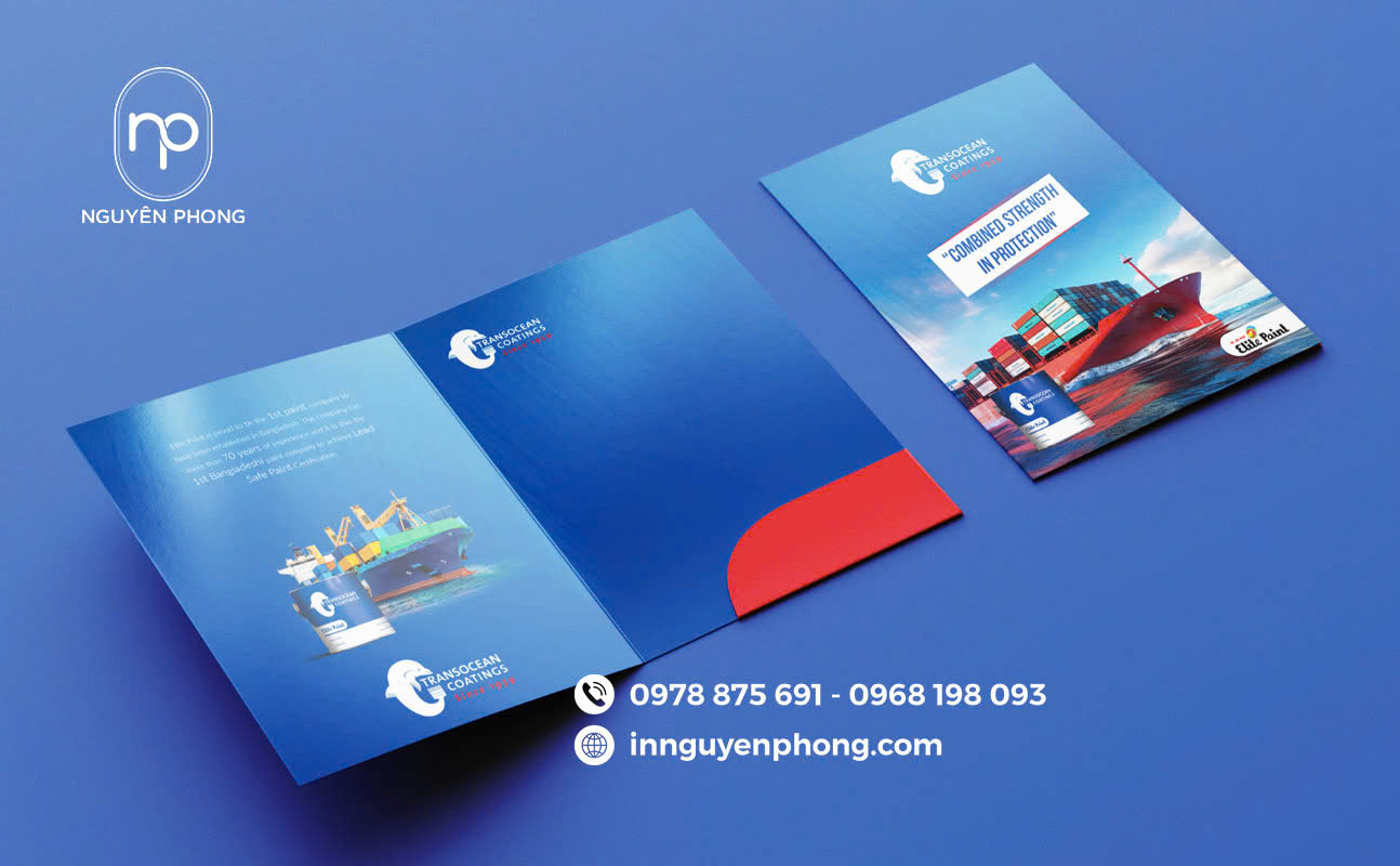 In folder bìa kẹp hồ sơ - Quản lý tài liệu dễ dàng hơn