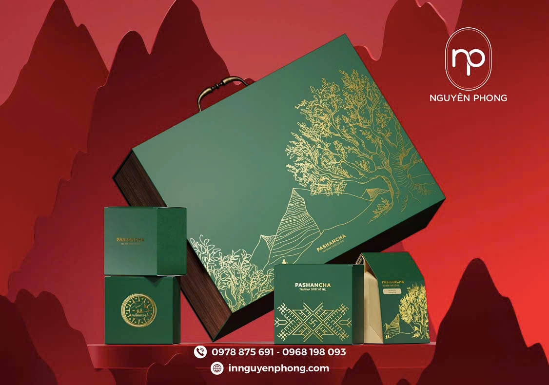 33+ Mẫu hộp trà đẹp - Thiết kế tinh tế, ấn tượng và thu hút