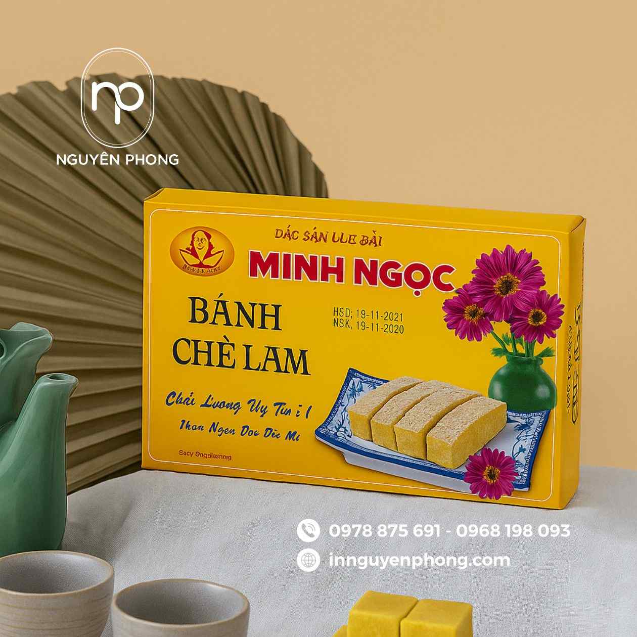 Hộp Giấy Đựng Bánh Chè Lam Đẹp - Giá Rẻ Và Sang Trọng