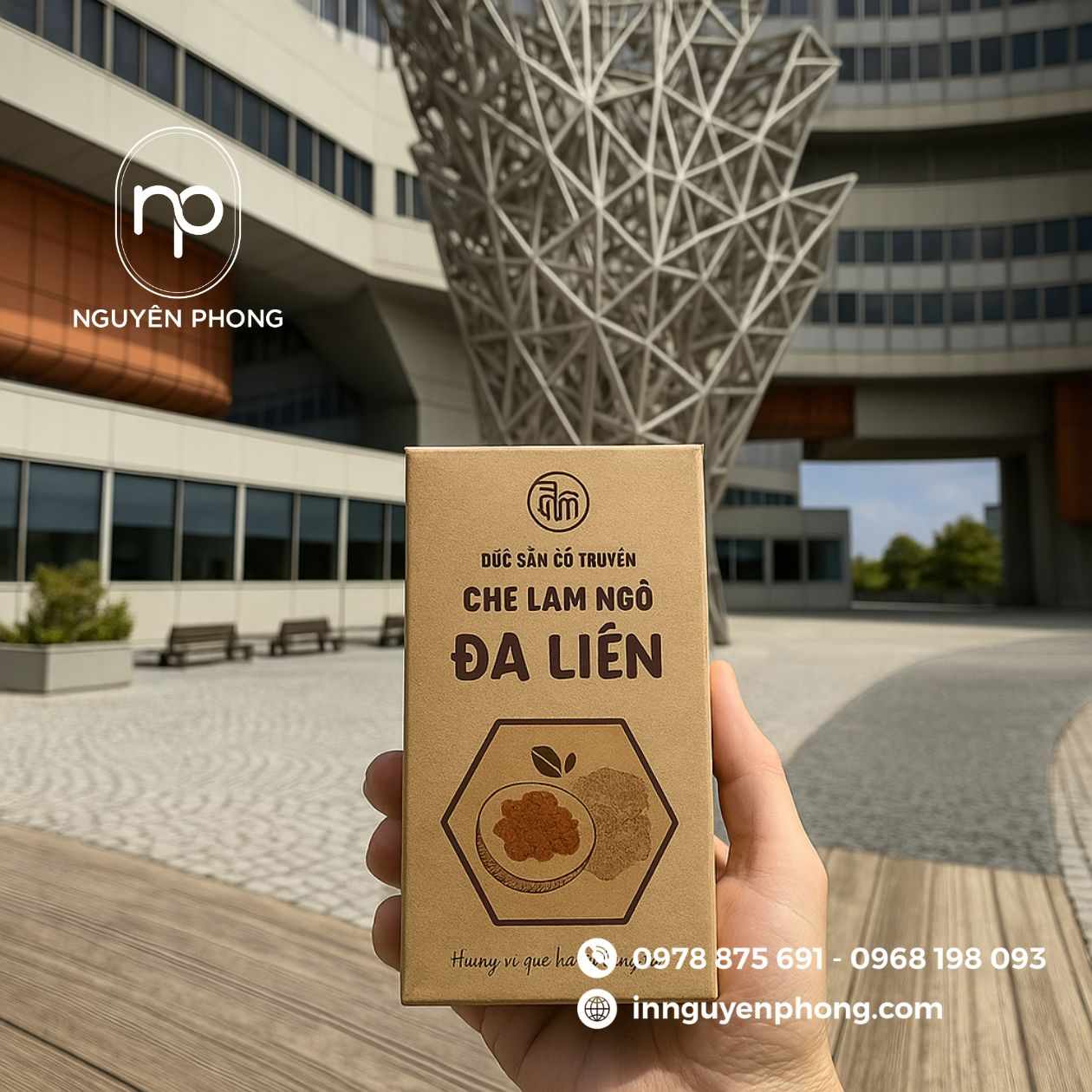 Hộp Giấy Đựng Bánh Chè Lam Đẹp - Giá Rẻ Và Sang Trọng