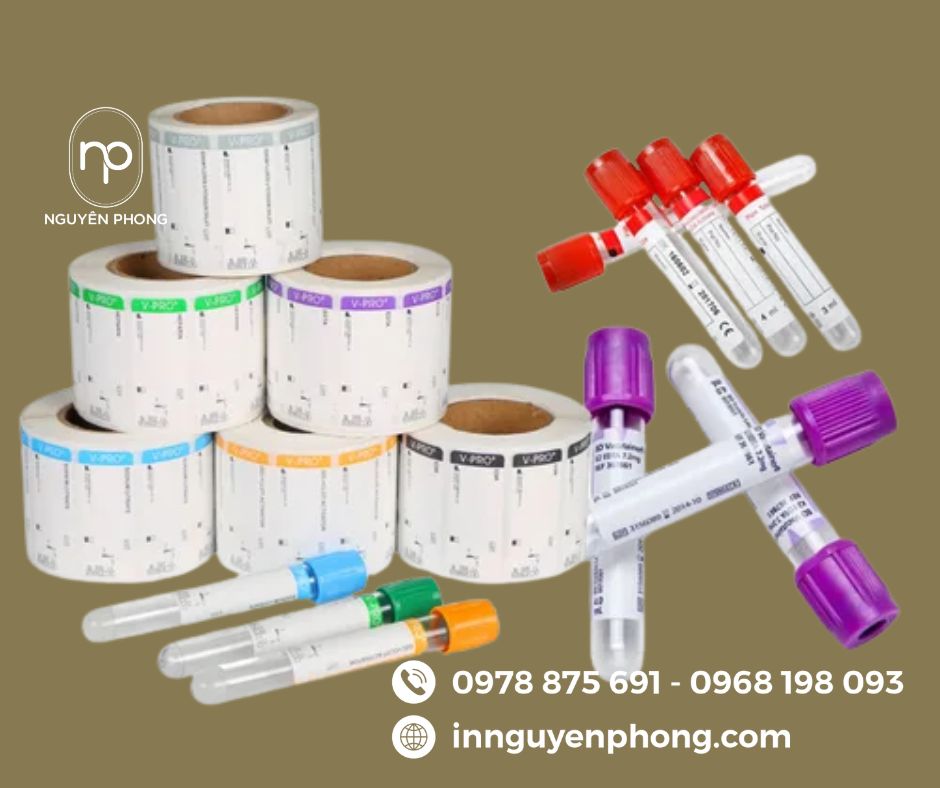 In Tem Nhãn Y Tế: Giải Pháp Tối Ưu Cho Quản Lý Vật Tư Y Tế