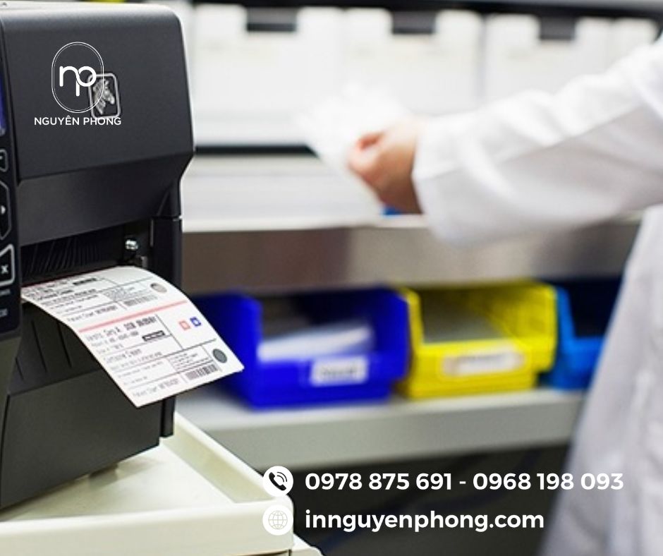 In Tem Nhãn Y Tế: Giải Pháp Tối Ưu Cho Quản Lý Vật Tư Y Tế