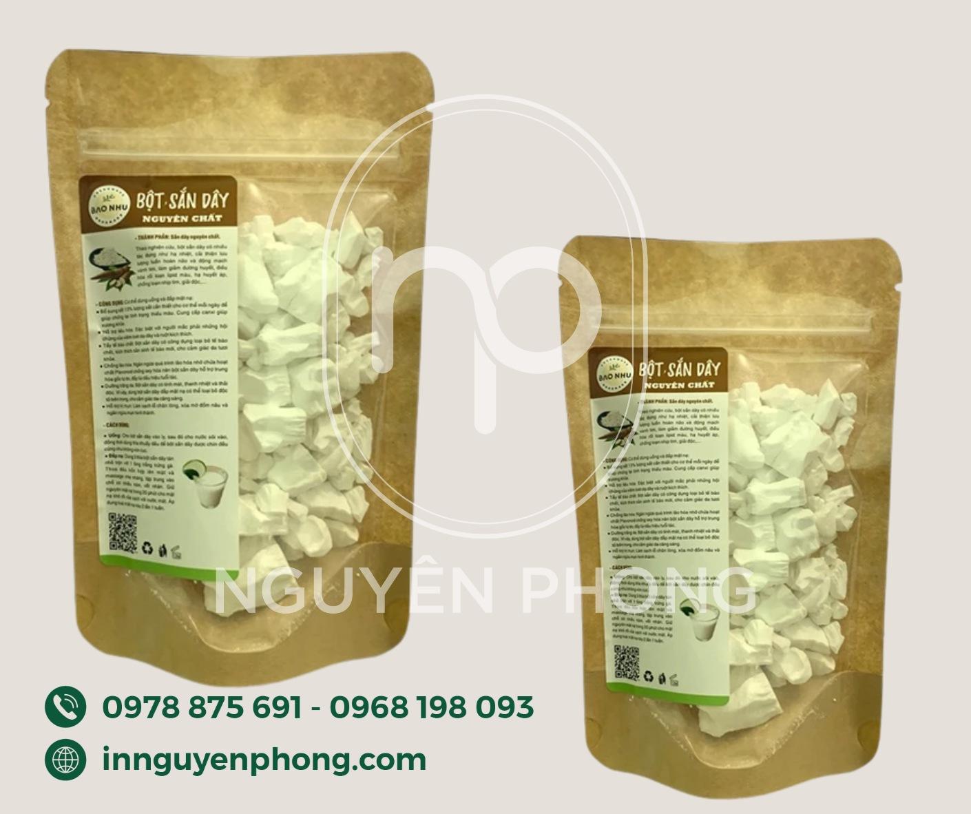 In Tem Nhãn Bột Sắn Dây: Giải Pháp Nâng Cao Thương Hiệu!
