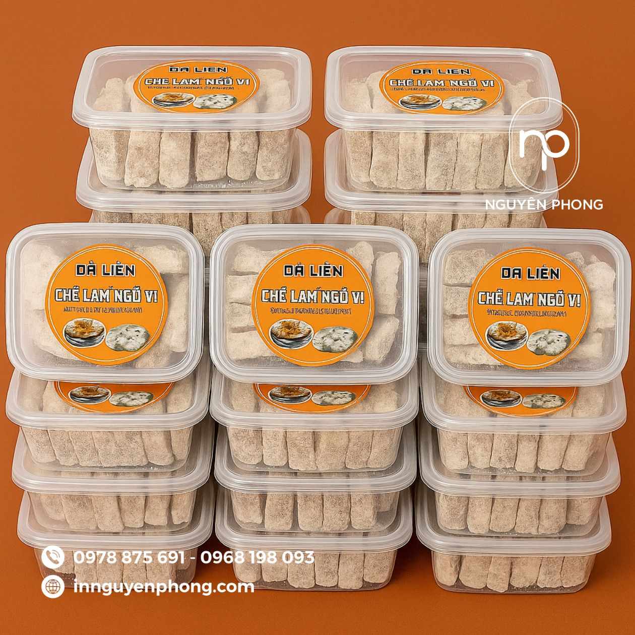 In tem bánh chè lam đẹp, chuyên nghiệp, giá rẻ