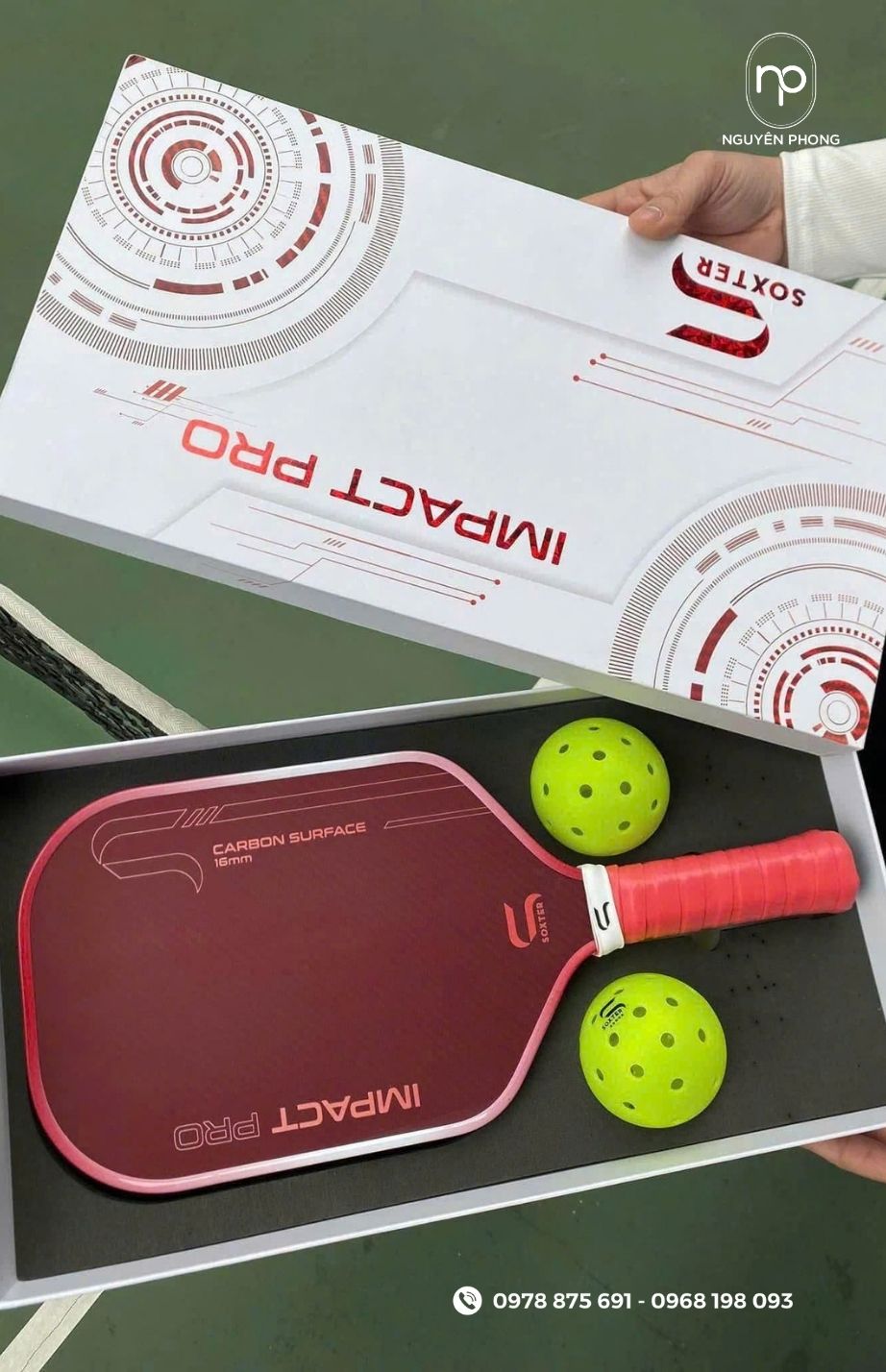 Giải pháp in hộp giấy pickleball carton bền đẹp, ấn tượng