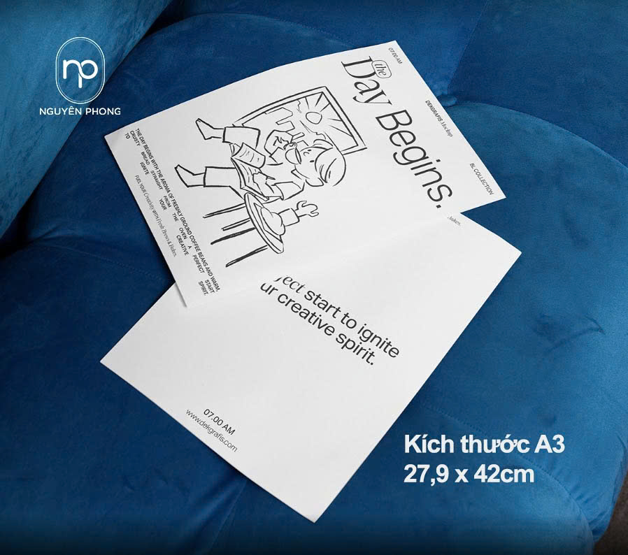 Khổ giấy A3 - Kích thước chuẩn và những ứng dụng bất ngờ