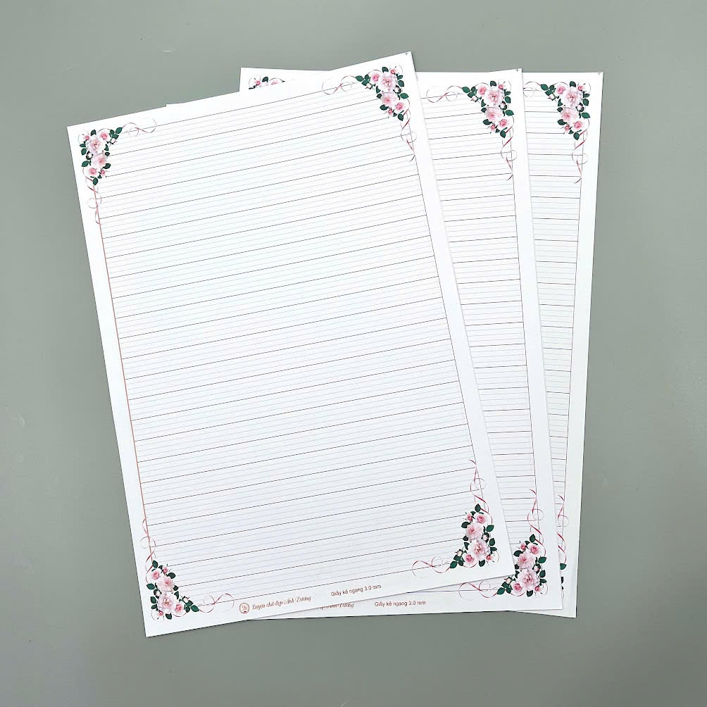 Giấy A4 có kẻ dòng - Tại sao bạn nên sở hữu ngay?