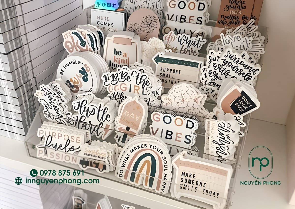 Sticker Là Gì? 99+ mẫu Sticker độc lạ và cách in sticker đẹp