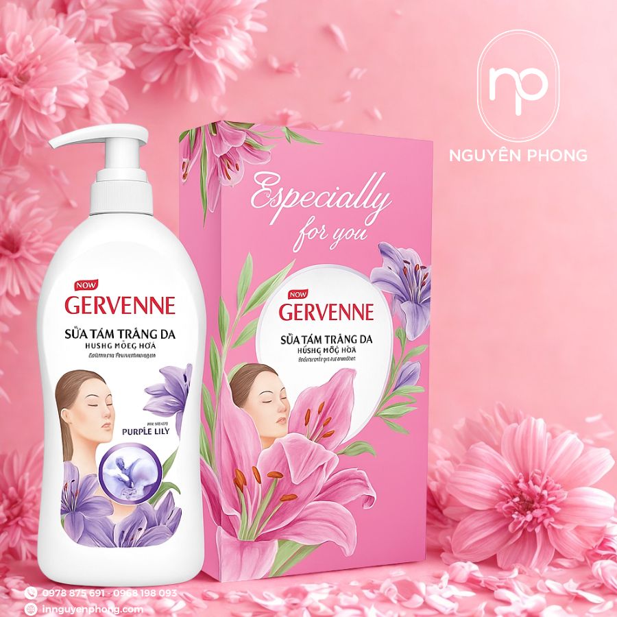 In hộp giấy đựng sữa tắm chuyên nghiệp, thu hút khách hàng