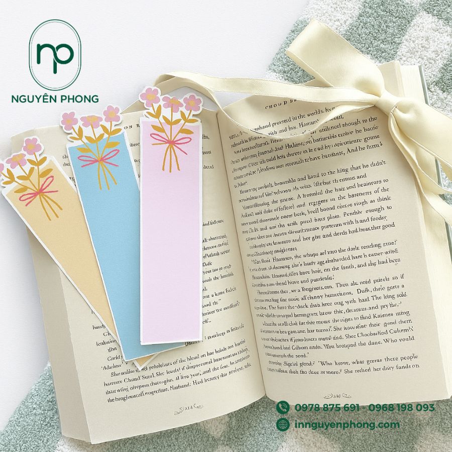 In bookmark đẹp – Giải pháp quảng bá thương hiệu hiệu quả