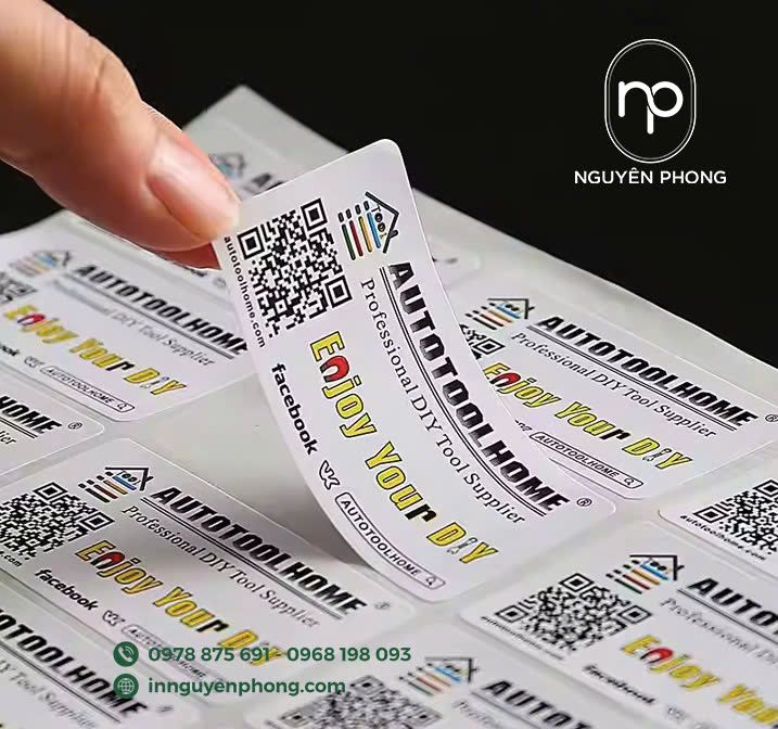 Dịch vụ in tem QR code uy tín, chất lượng