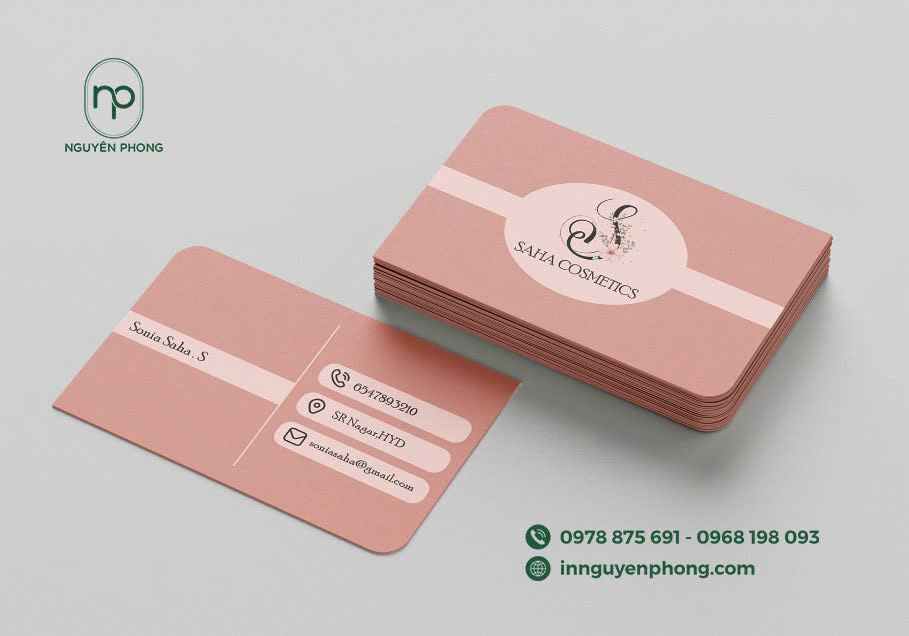 Xu hướng thiết kế card visit 2025: 10+ mẫu đẹp, ấn tượng