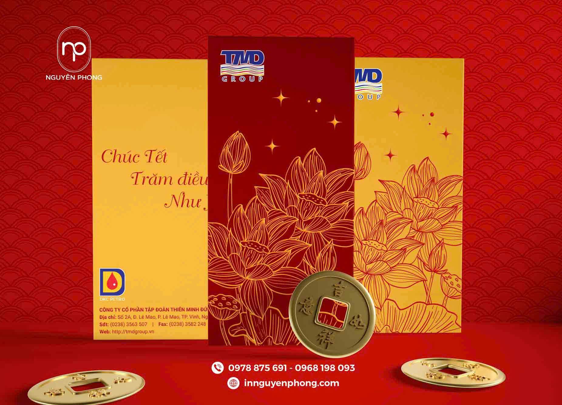 In bao lì xì công ty, doanh nghiệp – Chạm đến trái tim đối tác, khách hàng