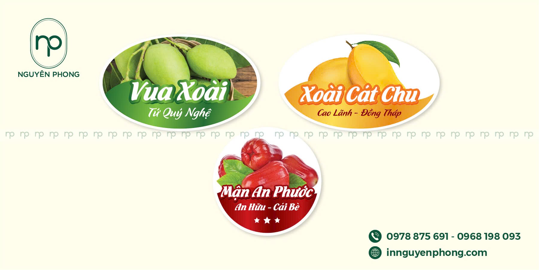 Tem dán hoa quả trái cây - Tạo dựng uy tín trên thị trường